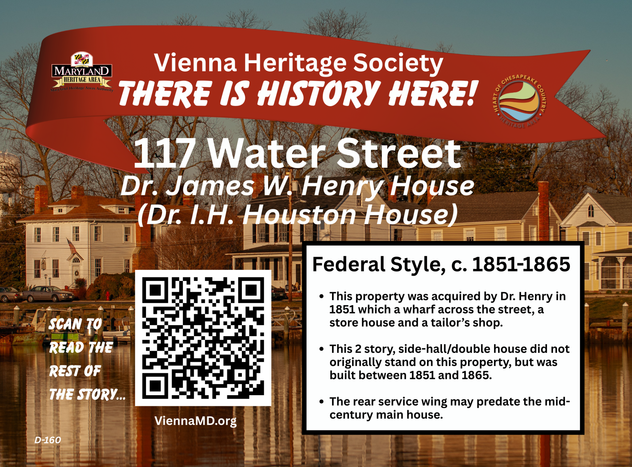 117 Water Street, Dr. James W. Henry – Vienna MD